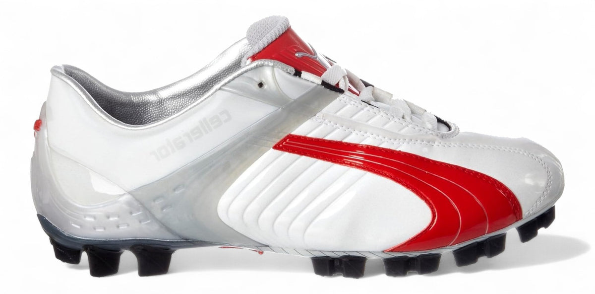 Puma Cellerator Zero FG "White/Red" – Boots Plug