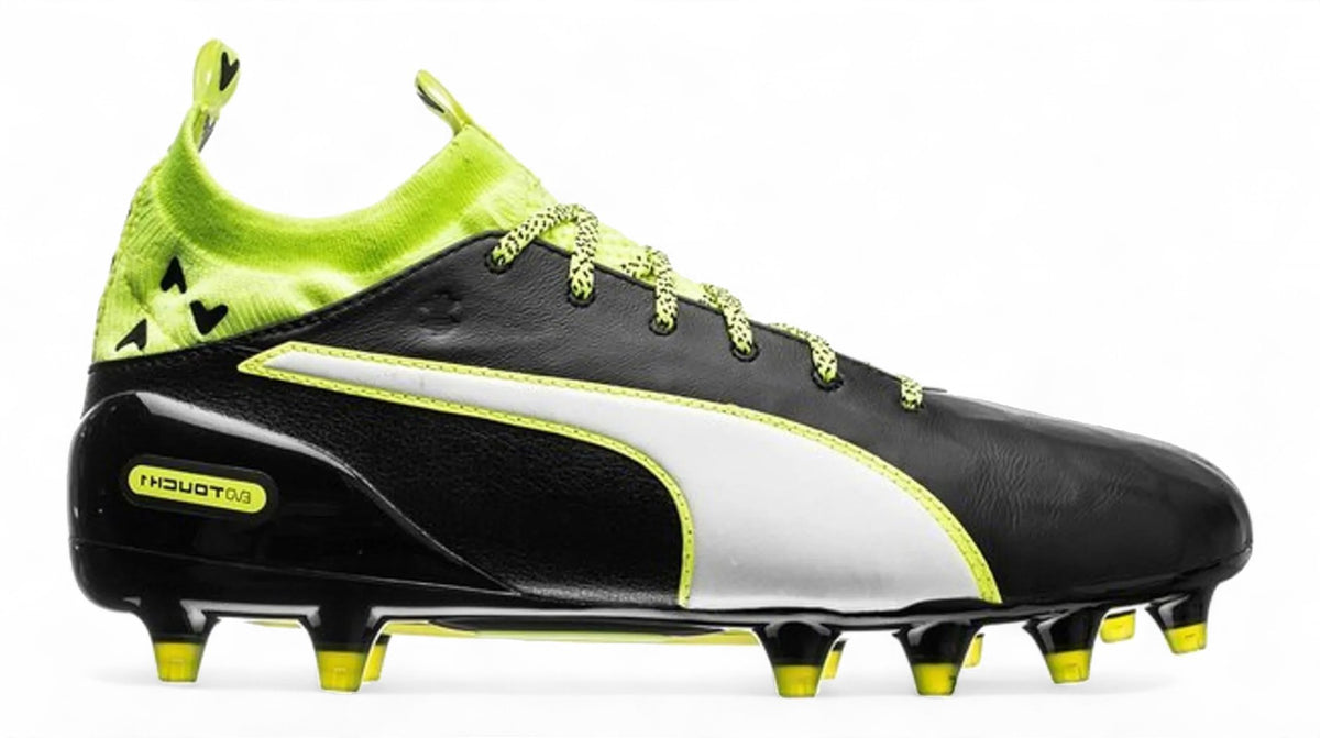Puma Evotouch Pro FG "Black/Safety Yellow" – Boots Plug