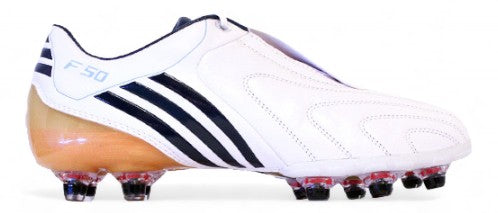 adidas F50i Tunit Leather SG "White/Black" – Boots Plug