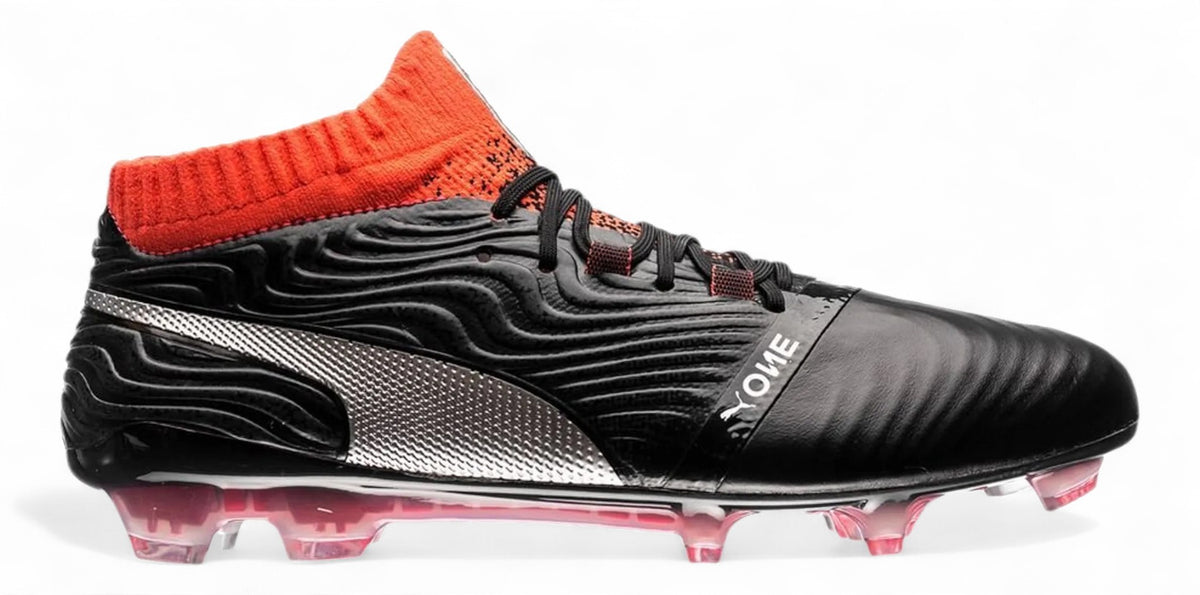 Puma One 18.1 FG "Black/Red" – Boots Plug