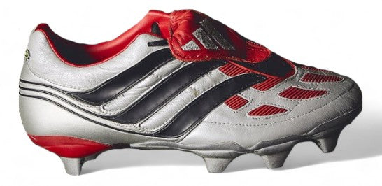 adidas Predator Accelerator SG "Silver/Red" – Boots Plug