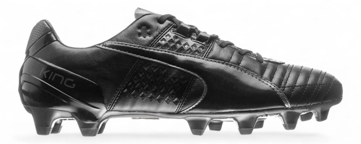 Puma King II FG ELITE 'Black/Aged Silver' – Boots Plug