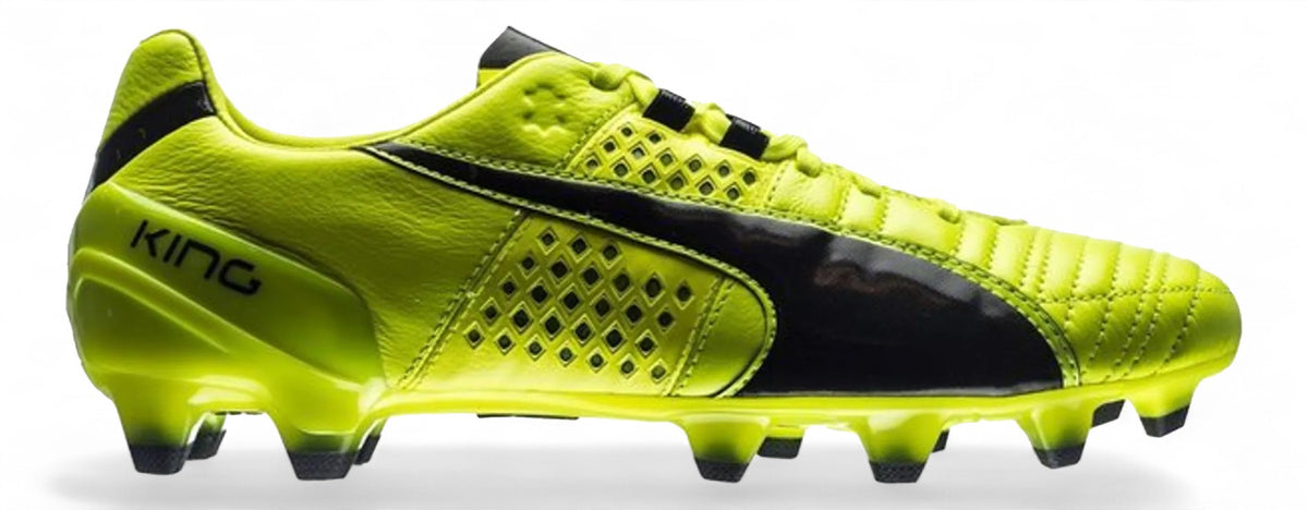 Puma King II FG ELITE "Yellow/Black" – Boots Plug