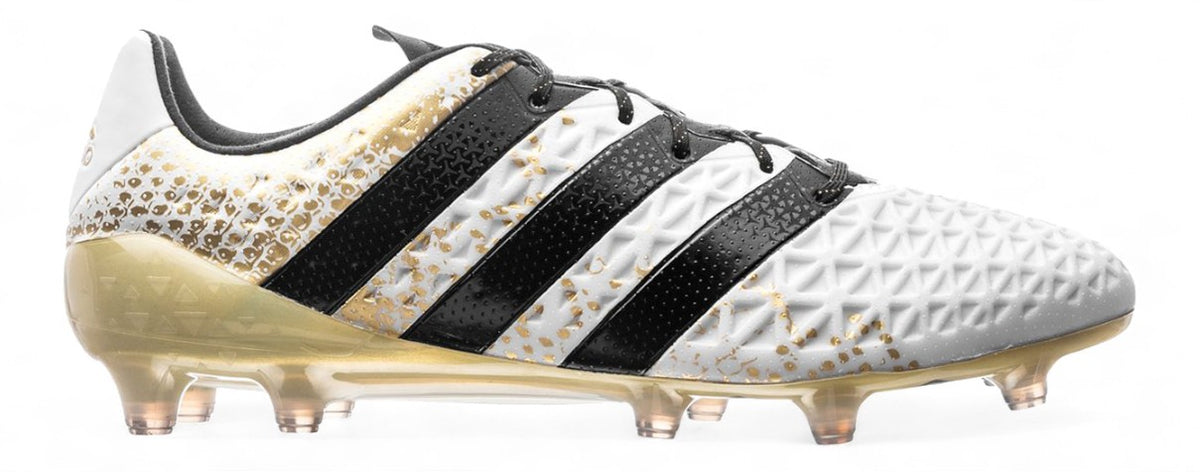 adidas Ace 16.1 FG/AG ELITE 'Stellar Pack - White/Core Black/Gold Meta ...