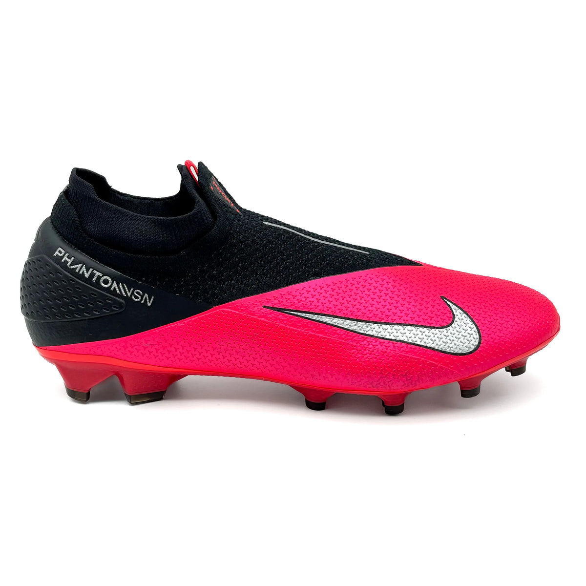 Nike Phantom Vision FG ELITE 'Future Lab - Laser Crimson/Metallic Silv ...