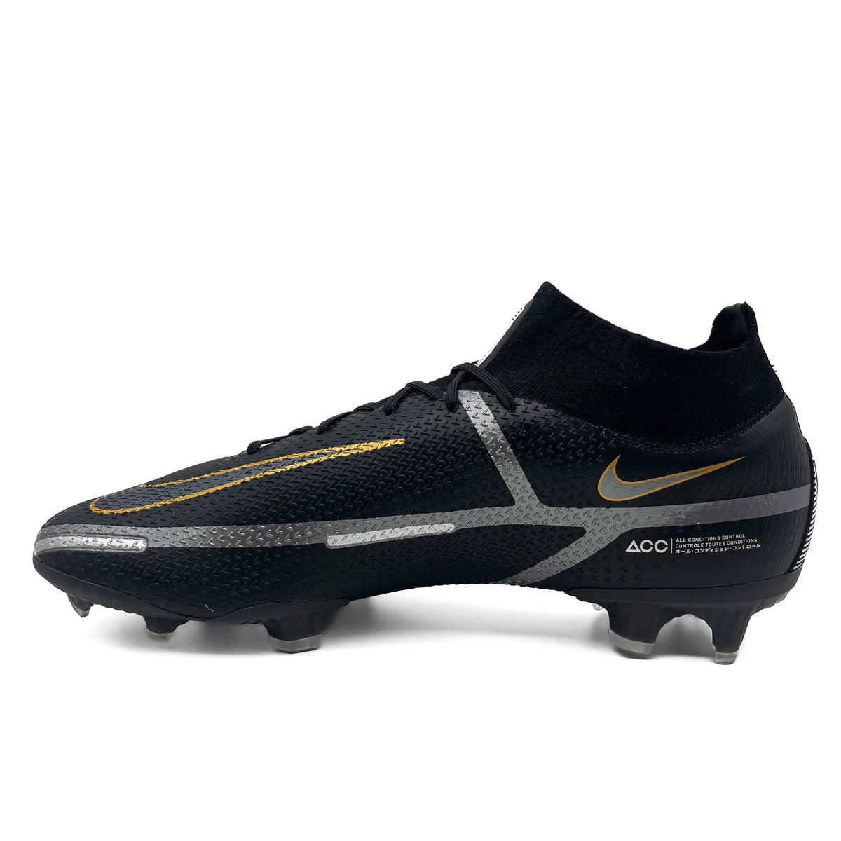 Nike Phantom GT FG ELITE 'Shadow - Black/Metallic Dark Grey/Metallic G ...