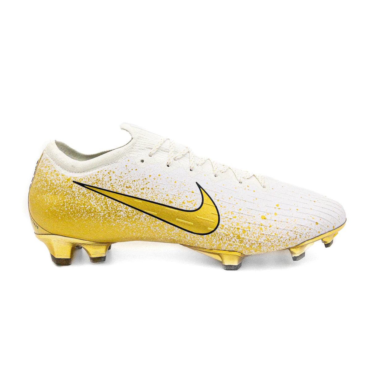 Nike Mercurial Vapor 12 FG ELITE 'Euphoria - White/Vivid Gold/Metallic ...